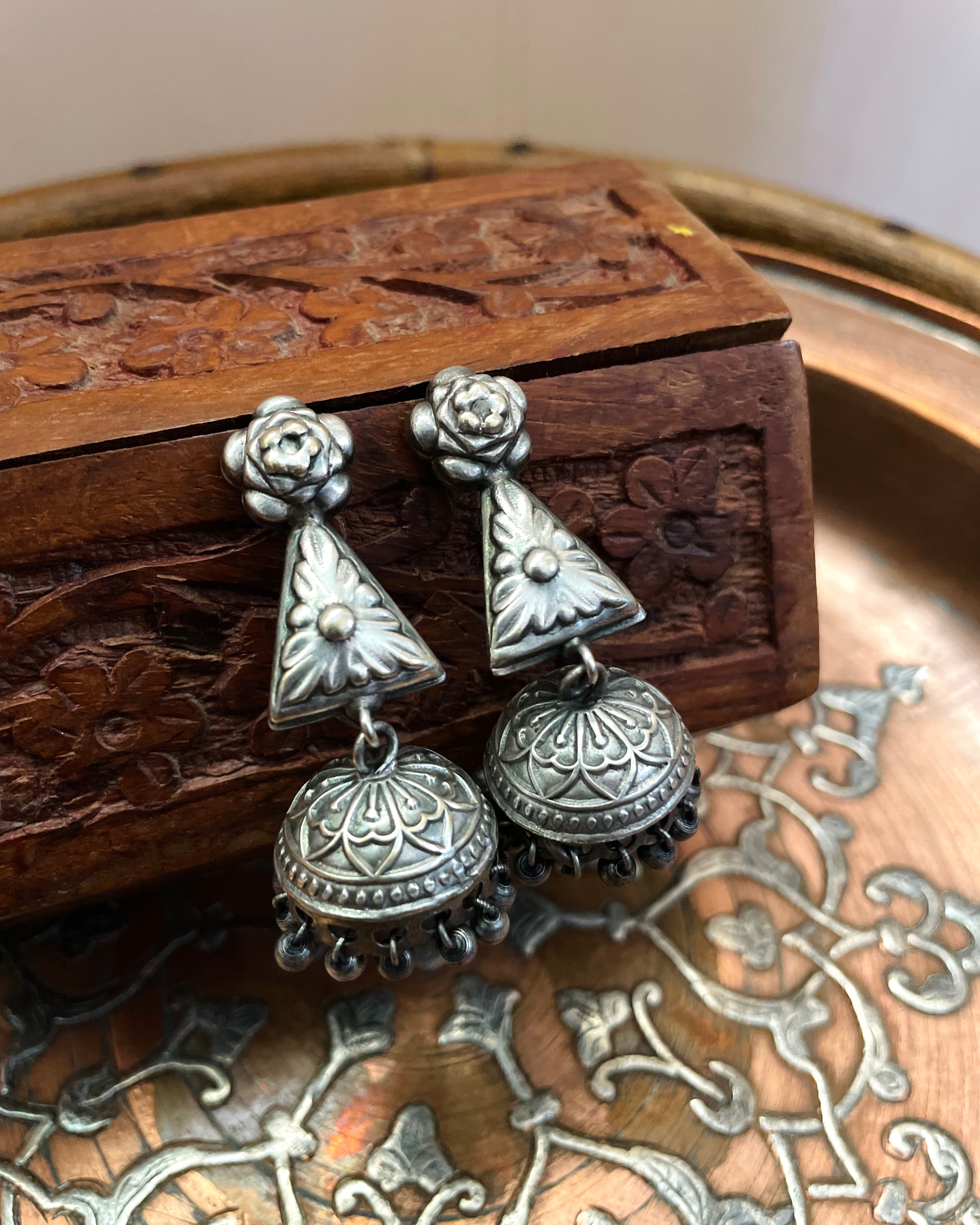 Tushara Antique Jhumkas – houseofpallikkara